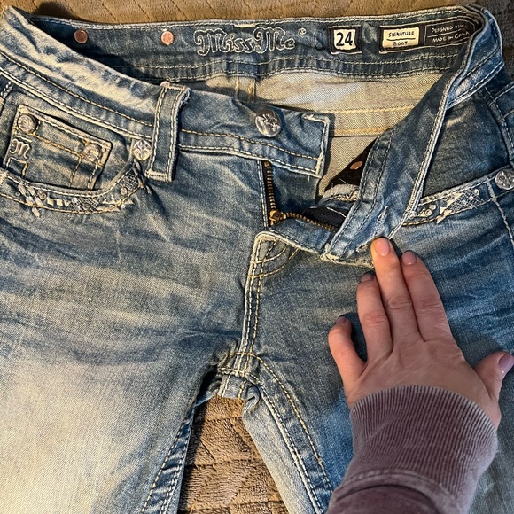 Miss Me | Jeans | Miss Me Size 24 Boot Cut Jeans W 29 Inch Inseam ...